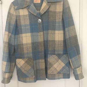 Pendleton | Tops | Vintage Pendleton Wool Buttondown Blouse | Poshmark